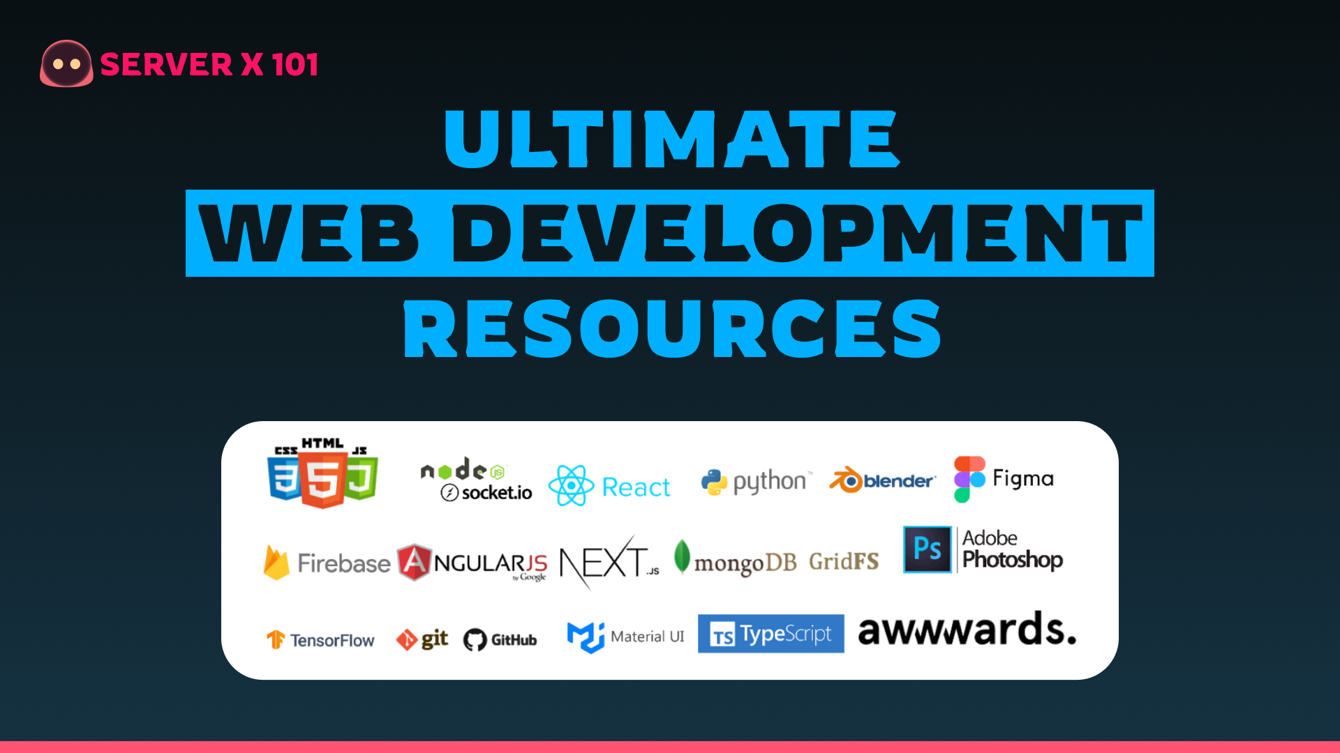 Ultimate Web Development Resources | by Gautam Ankoji | March 12, 2024 | Articles | SERVERX